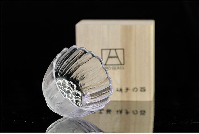 Lotus - Japanese Crystal Whisky Glass - Handmade Whiskey Glass