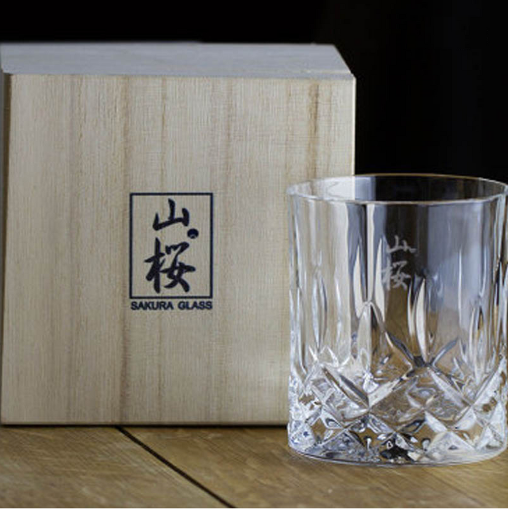 Sakura - Japanese Whiskey Glass - Cool Whisky Crystal Glass