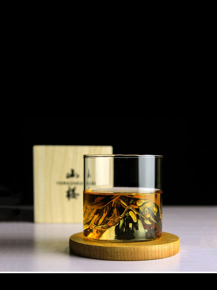 Asama Japanese Whisky Glass - Premium Handmade Whiskey Glass