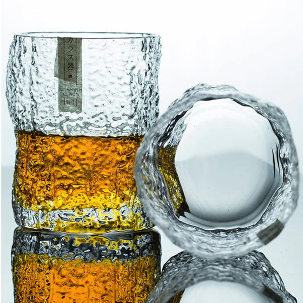 Hisame Japanese Whiskey Glass - Handmade Crystal Whisky Glasses